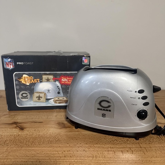 Intertek | Kitchen | Chicago Bears Toaster Pro Toast Elite Model By ...